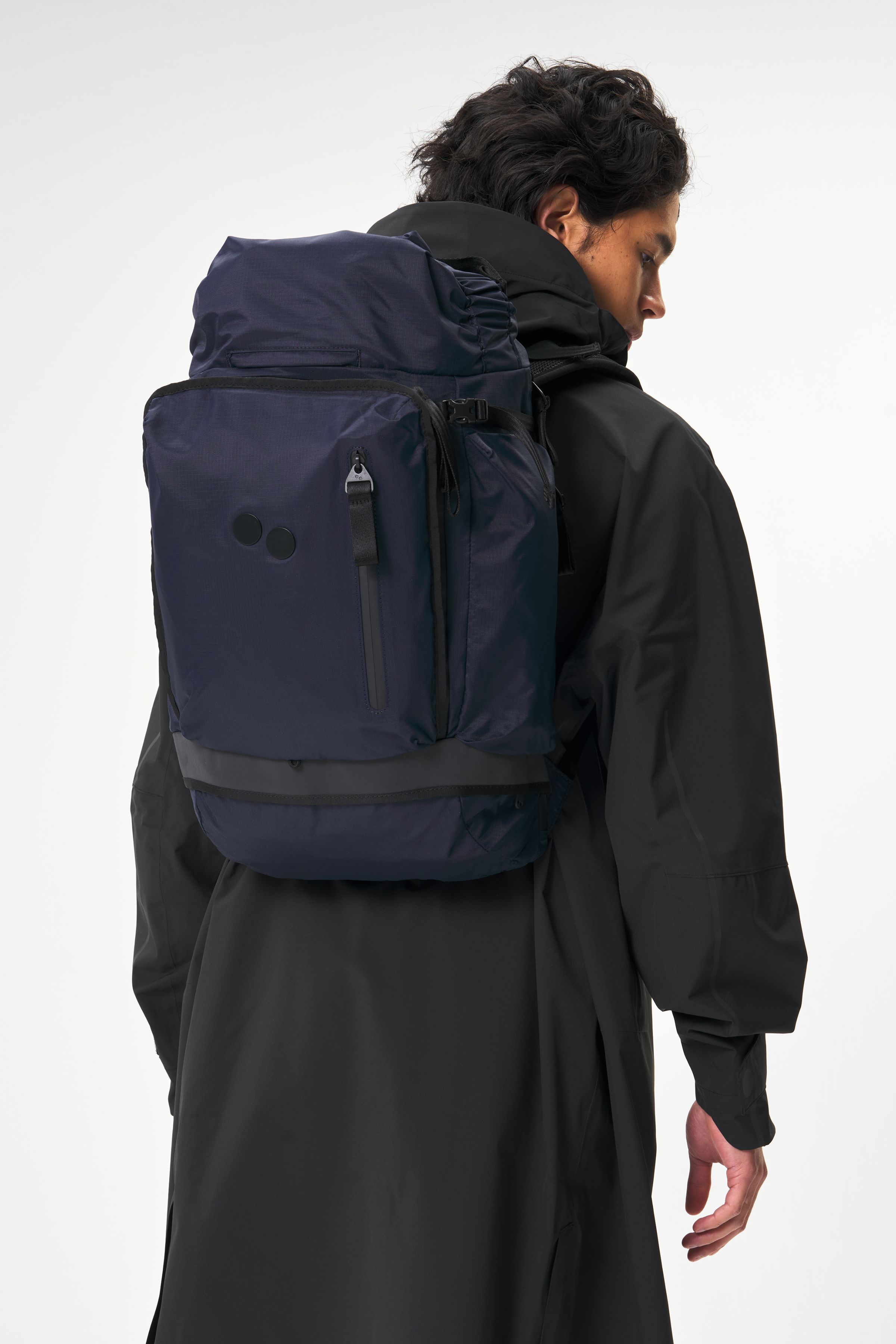 pinqponq Rucksack Komut Medium Pure Navy | Loveco