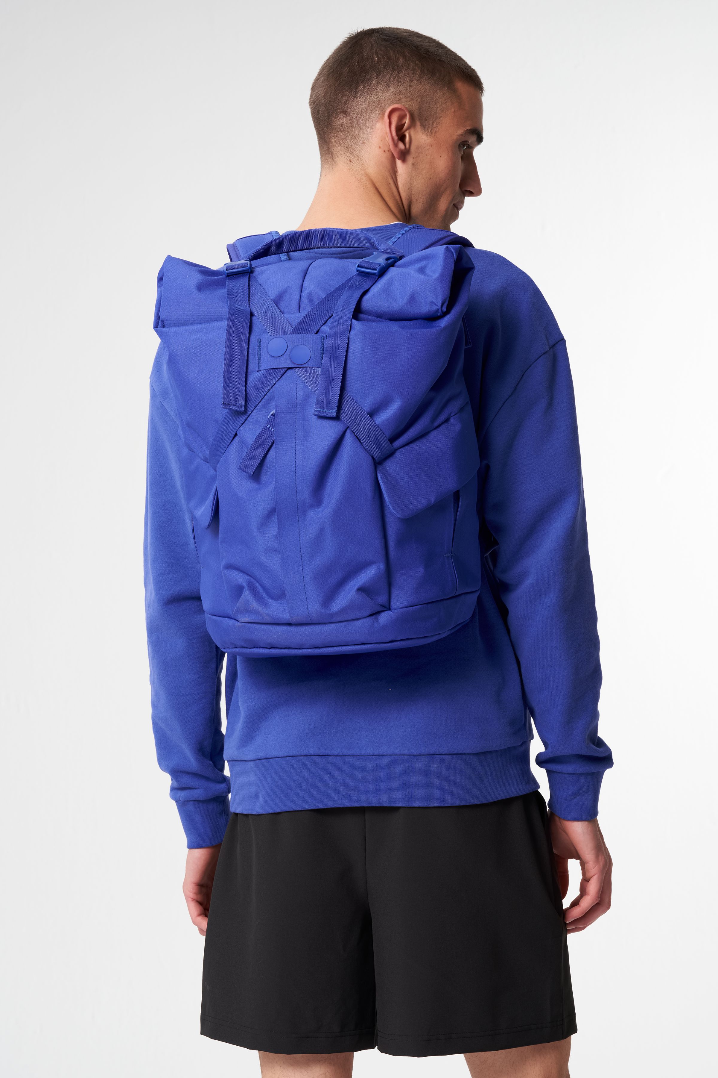 pinqponq Rucksack Kross Poppy Blue | Loveco