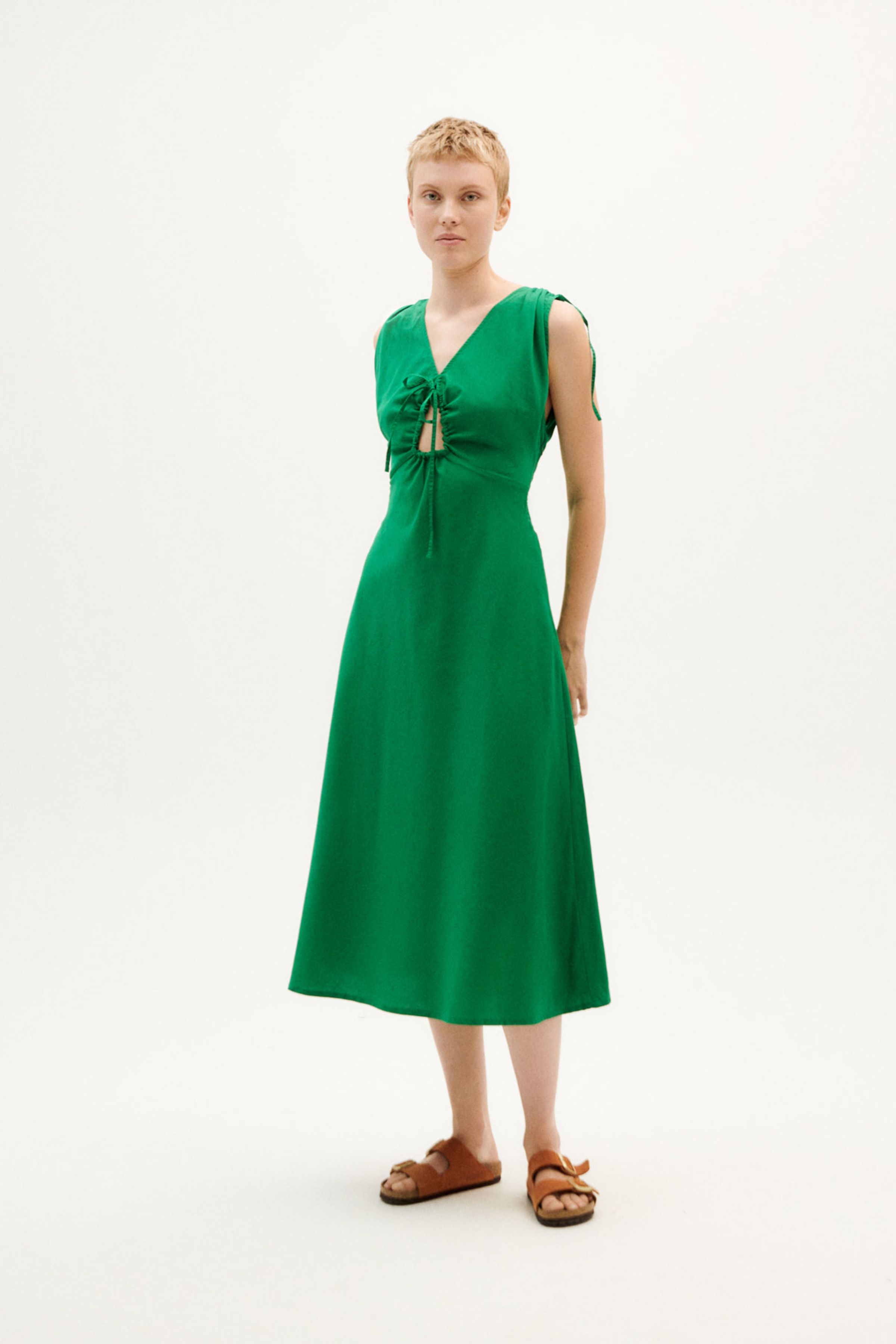 Thinking MU Kleid Laia Grün | Loveco