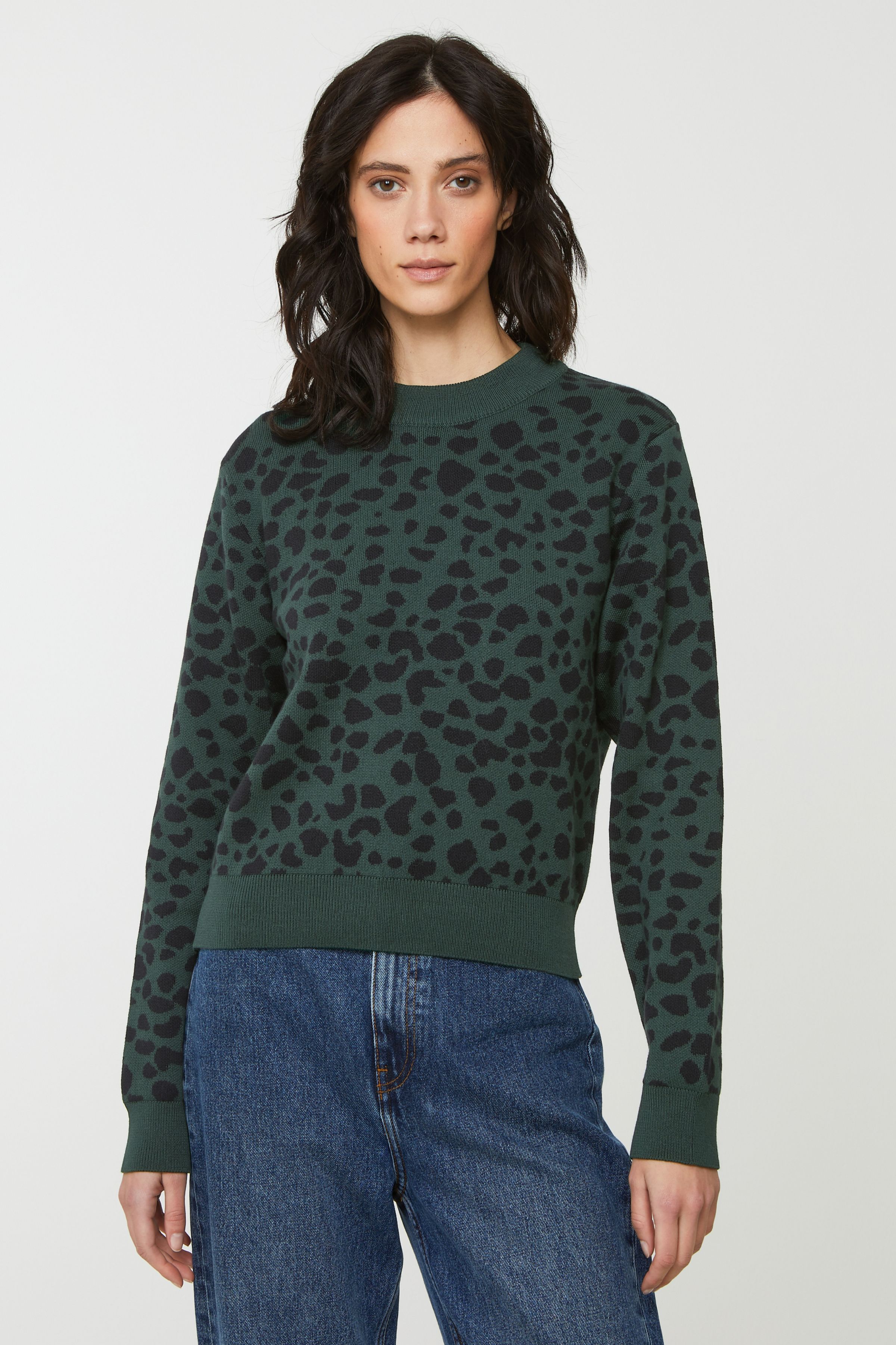 recolution Pullover Pepper Spots Grün | Loveco