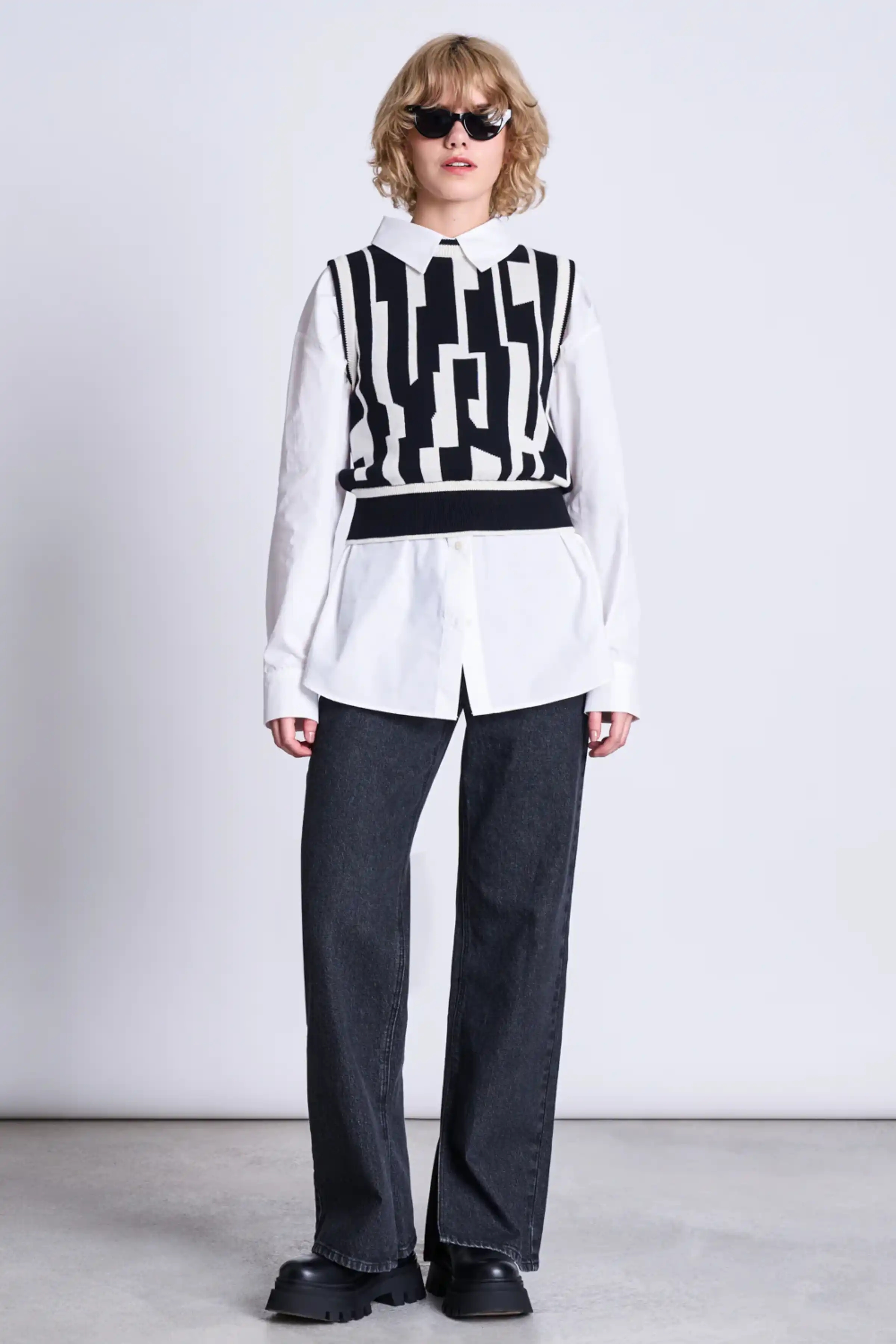 JAN 'N JUNE Pullunder Anita Off White | Loveco